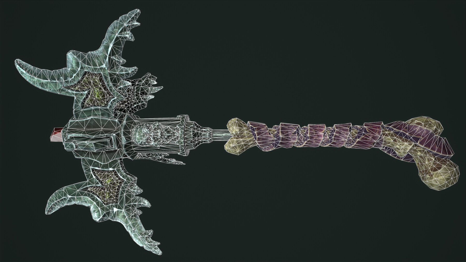 ArtStation - Undead mace | Game Assets