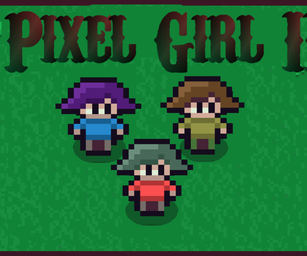ArtStation - Pixel Girl II | Game Assets