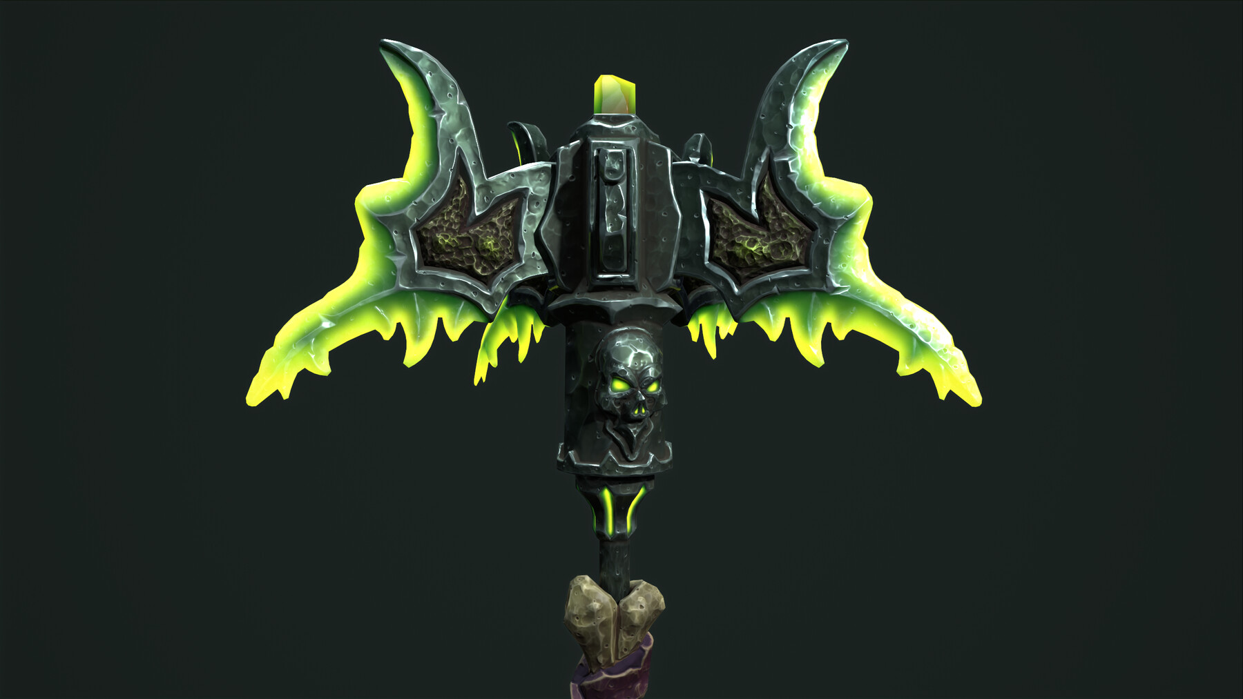 ArtStation - Undead mace | Game Assets