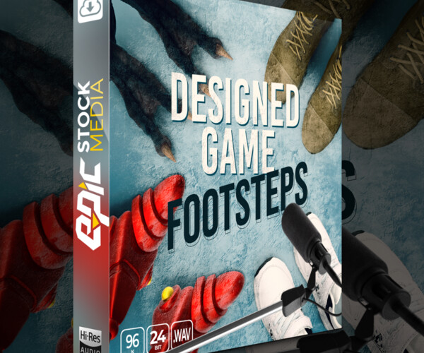 ArtStation - Designed Game Footsteps | Game Assets