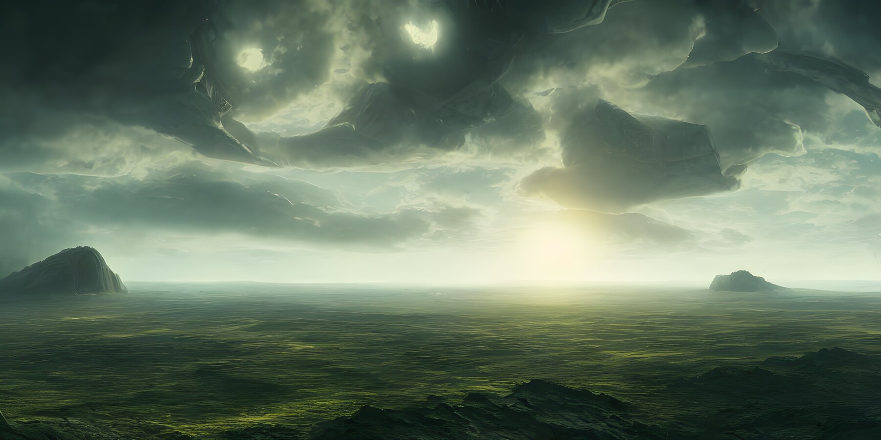 ArtStation - 700 + Alien sky vol 03 | Artworks