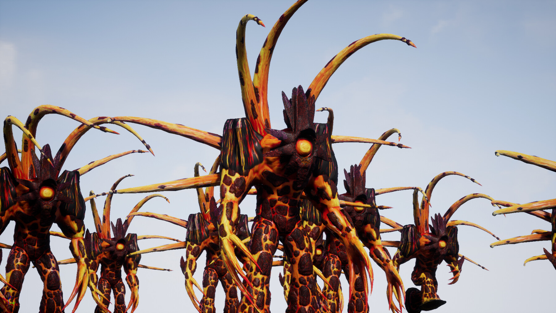 ArtStation - Low-poly model of the character Lava Creature | Game Assets