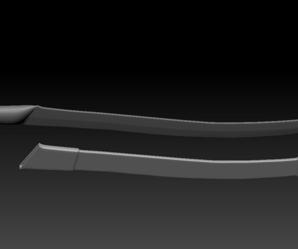 ArtStation - High-poly model Elf sword and scabbard | Resources