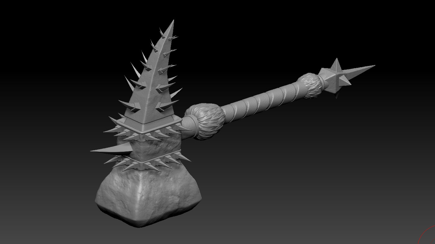 ArtStation - High-poly model Hammer | Resources