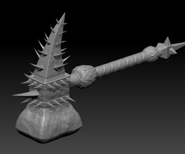 ArtStation - High-poly model Hammer | Resources