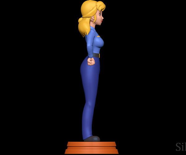 ArtStation - Miranda Wright - Bonkers 3D print model | Resources