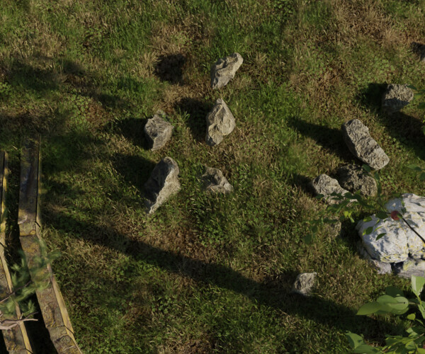 ArtStation - 3D realistic Stylized landscape model | Resources