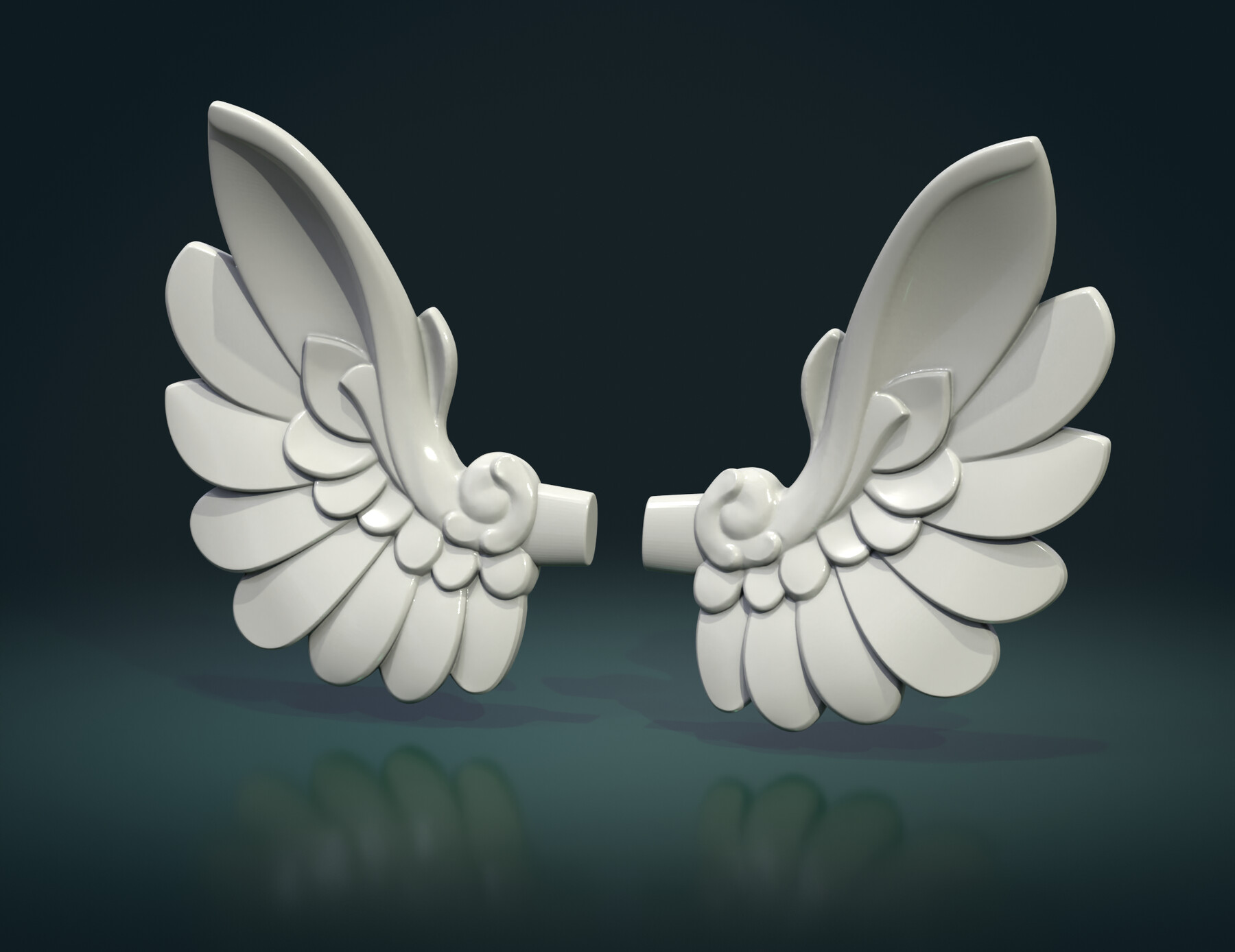 ArtStation - Stylized Wings | Resources