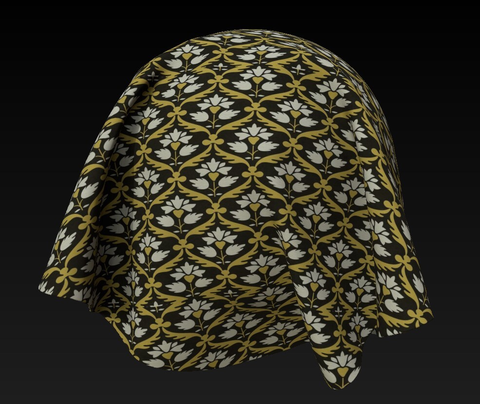 ArtStation - 10 Fabric Patterns Vol. 10 | Game Assets