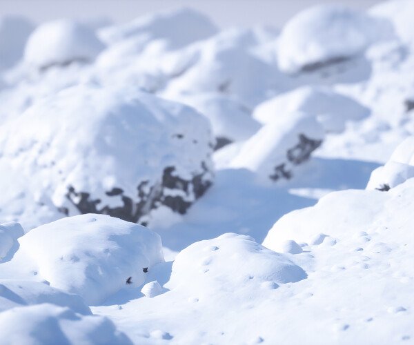 ArtStation - Snow Material Unreal Engine 5 /// | Resources