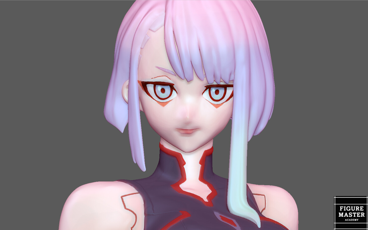 ArtStation - LUCY CYBERPUNK EDGERUNNERS 3d print stl file | Resources