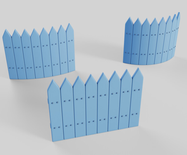 ArtStation - Cartoon Fence Collection | Resources