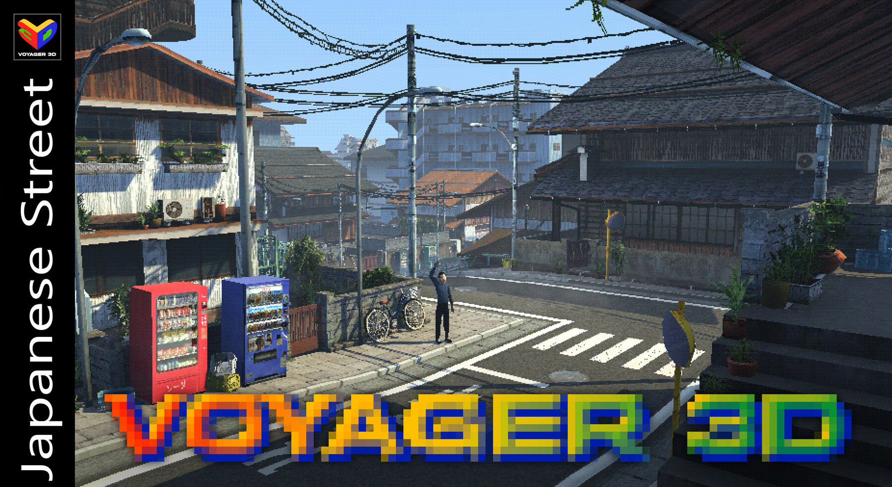 ArtStation - Retro Style: Japanese Street | Game Assets