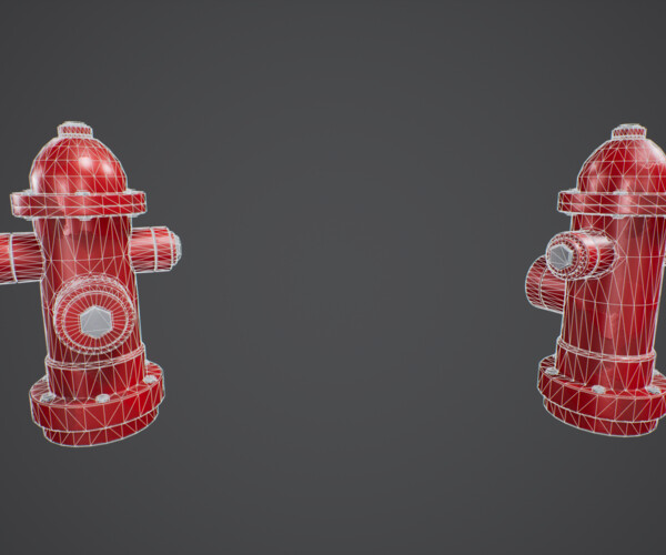 ArtStation - Stylized Hydrant | Game Assets