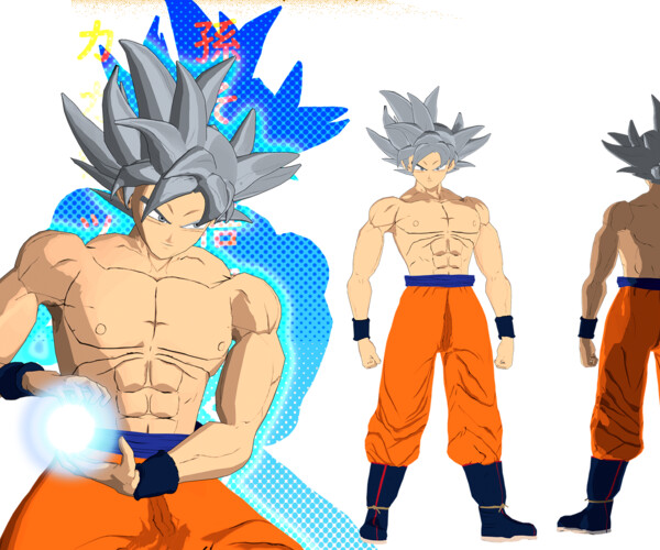 ArtStation - 3D Son Goku Rigged | Resources