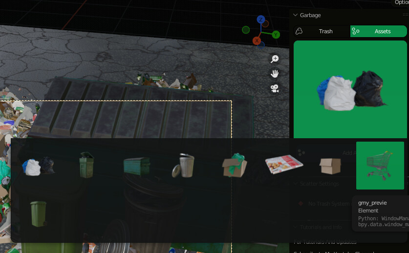 ArtStation - Garbage Addon | Resources