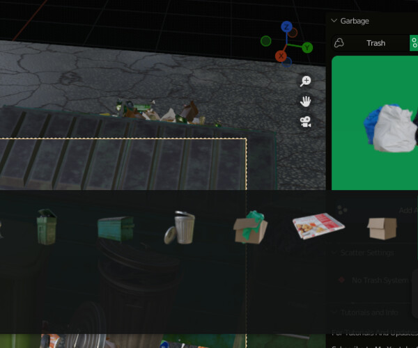 ArtStation - Garbage Addon | Resources