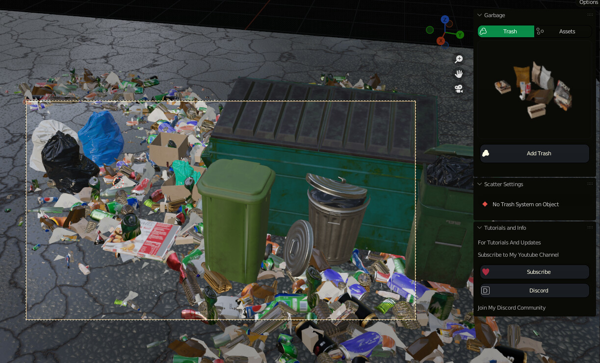 ArtStation - Garbage Addon | Resources