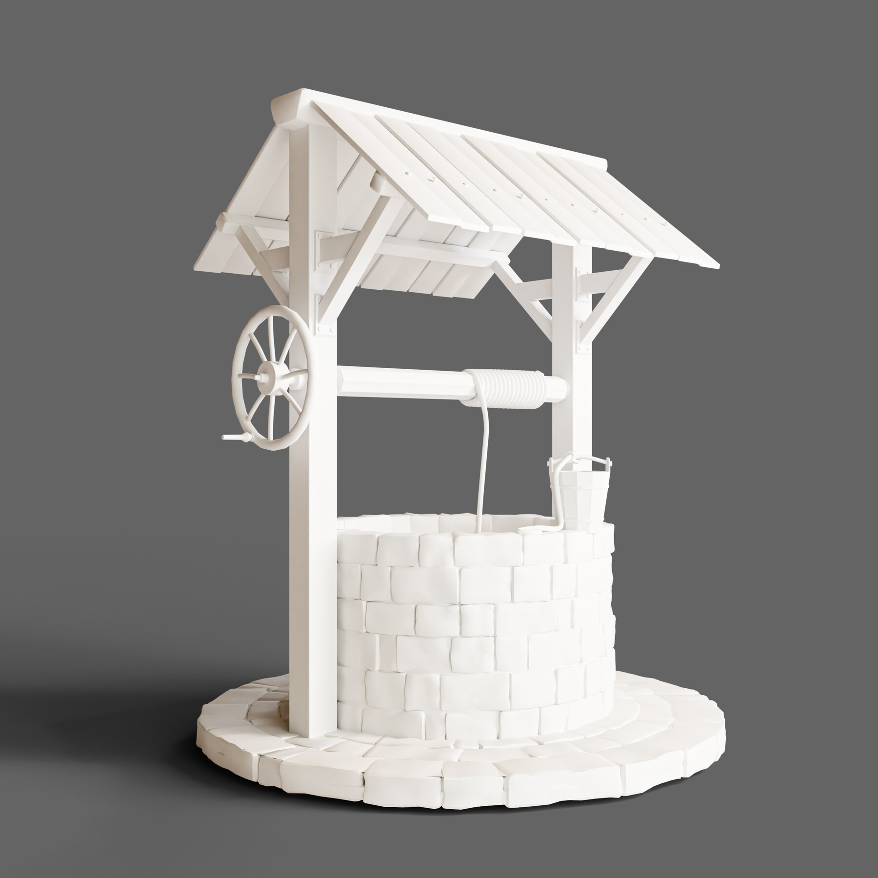 ArtStation - Water Well | Game Assets