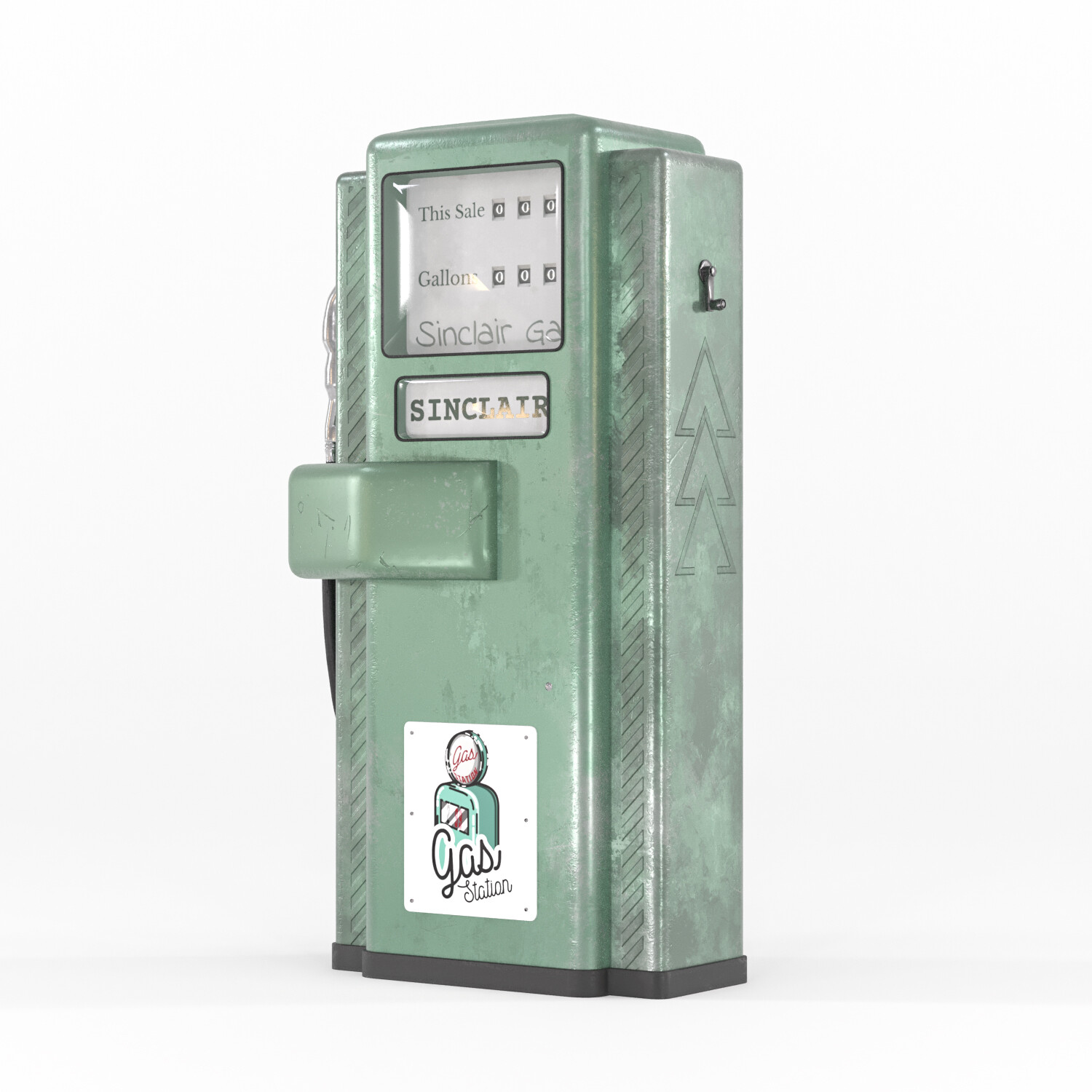ArtStation - 3 Gas Pump Models | Game Assets