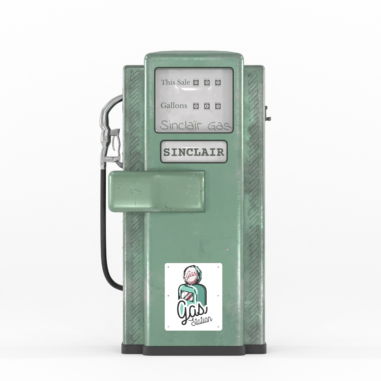 ArtStation - 3 Gas Pump Models | Game Assets