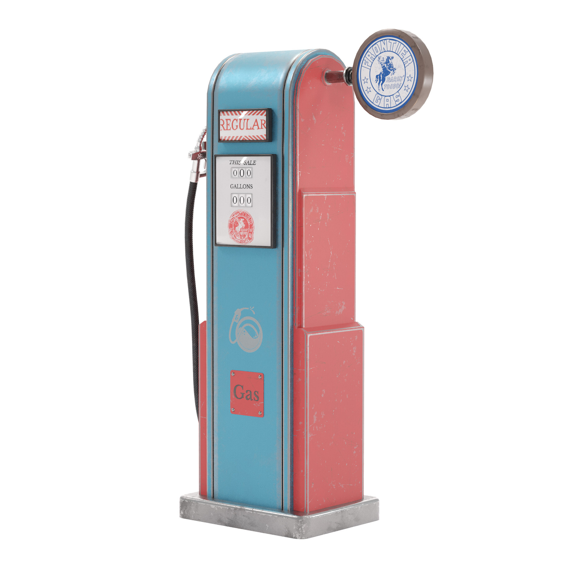 ArtStation - 3 Gas Pump Models | Game Assets