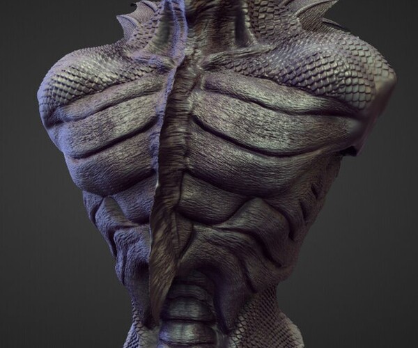 ArtStation - TORSO12 high poly sculpt | Resources