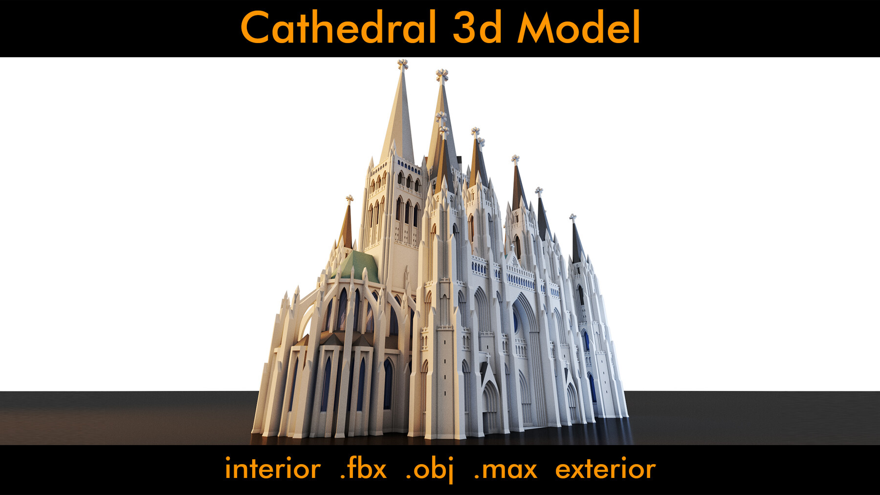 ArtStation - Cathedral- 3d Model | Resources