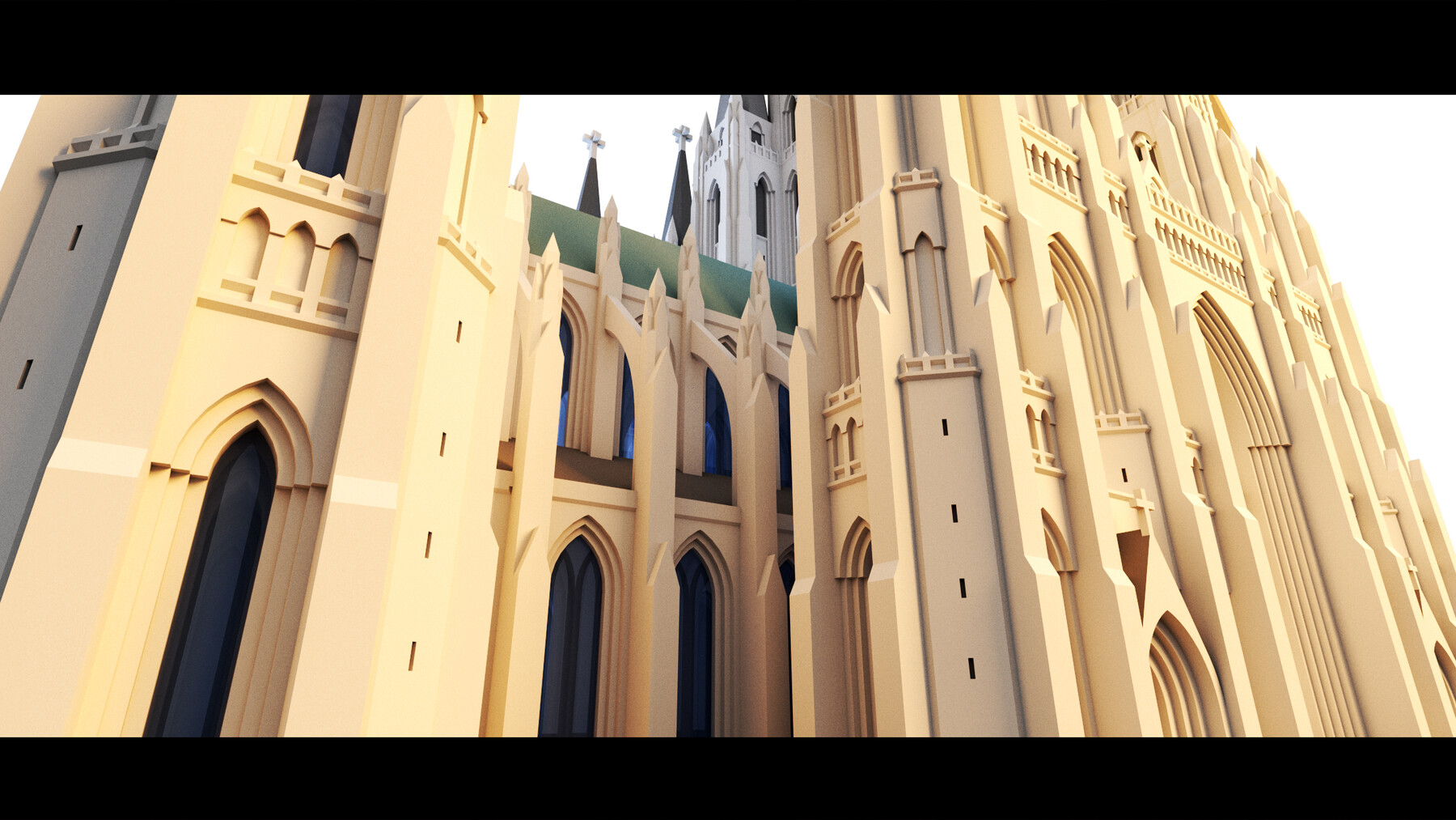 ArtStation - Cathedral- 3d Model | Resources