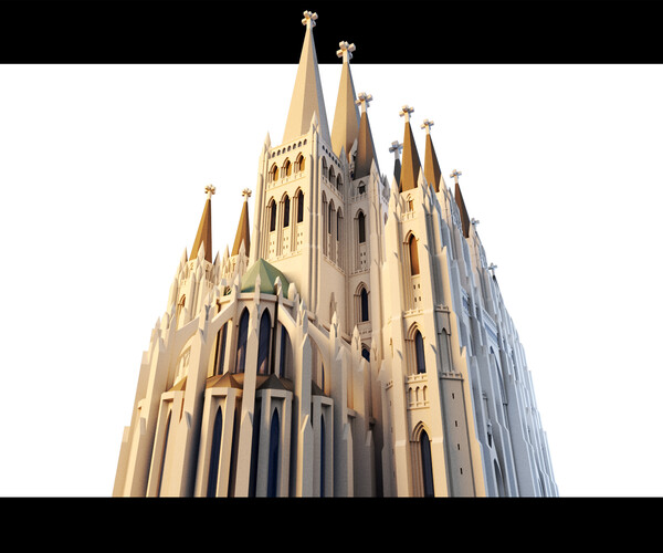 ArtStation - Cathedral- 3d Model | Resources
