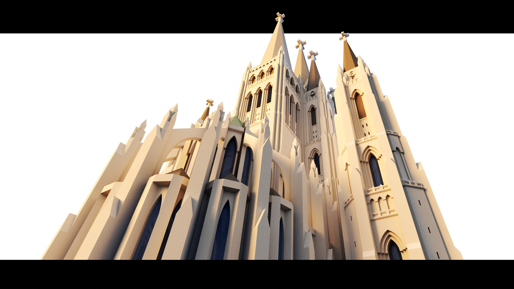 ArtStation - Cathedral- 3d Model | Resources