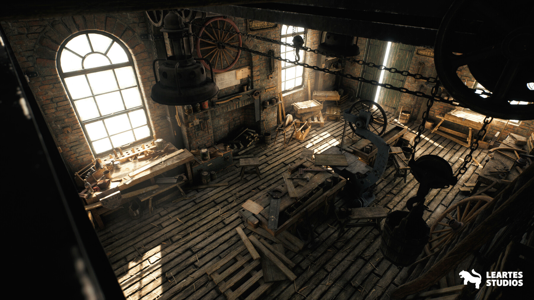 ArtStation - Carpenter's Workshop | Game Assets