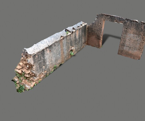 ArtStation - Scanned Broken Wall | Resources