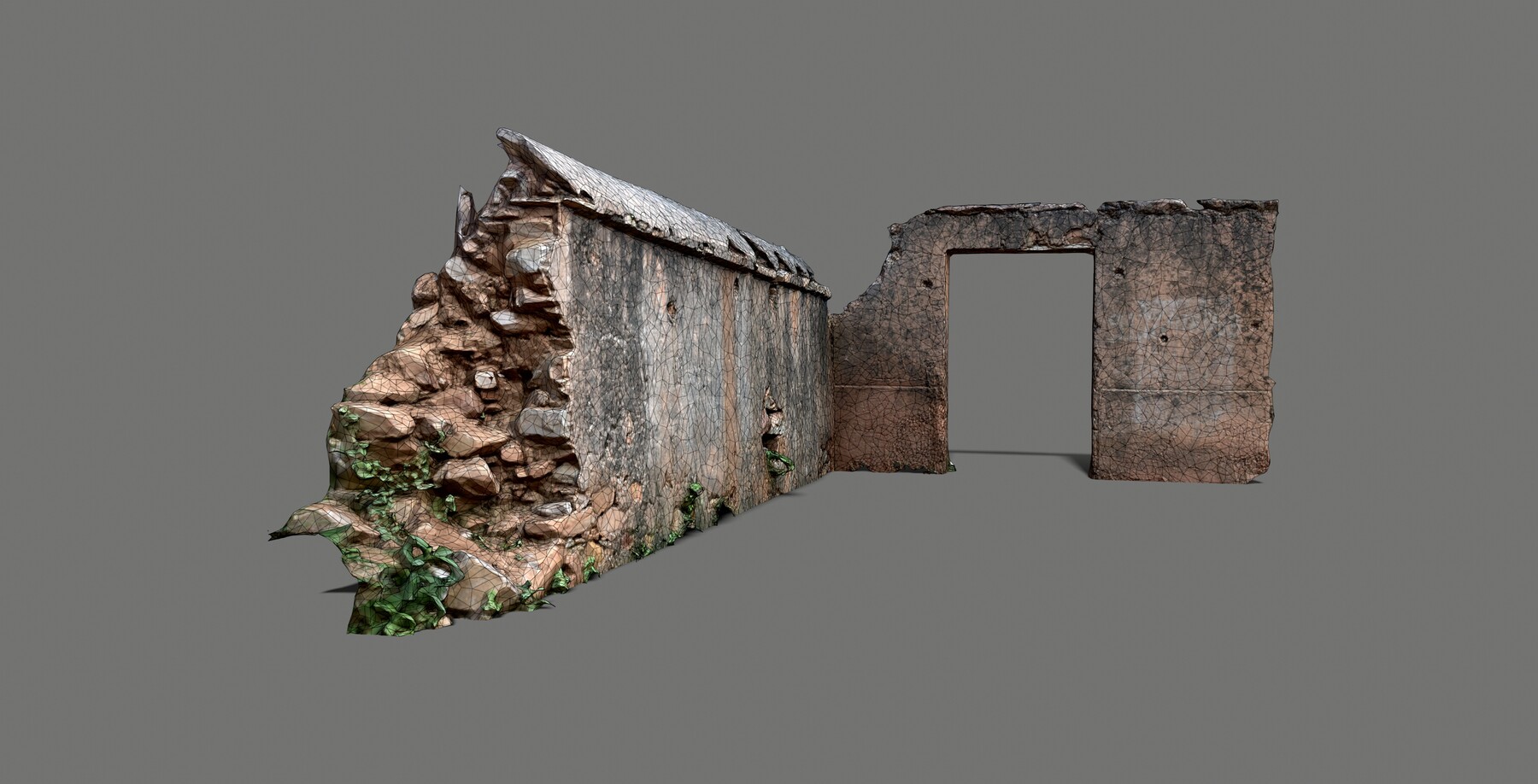 ArtStation - Scanned Broken Wall | Resources