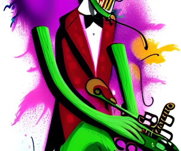 ArtStation - Jazz monster-11200-jpg pack wombo art | Artworks