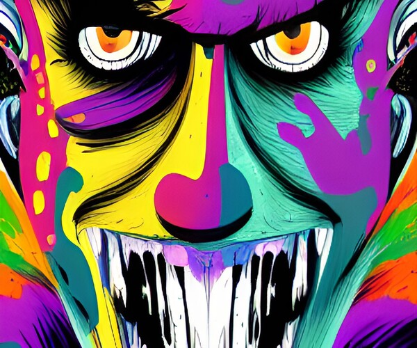 ArtStation - Jazz monster-11200-jpg pack wombo art | Artworks