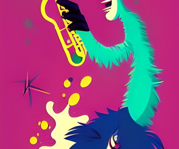 ArtStation - Jazz monster-11200-jpg pack wombo art | Artworks