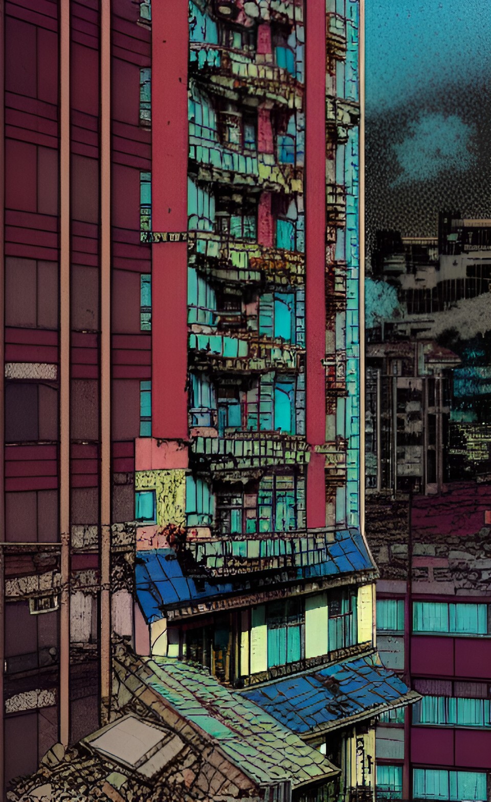 ArtStation - facade building-2000-jpg pack wombo art | Artworks