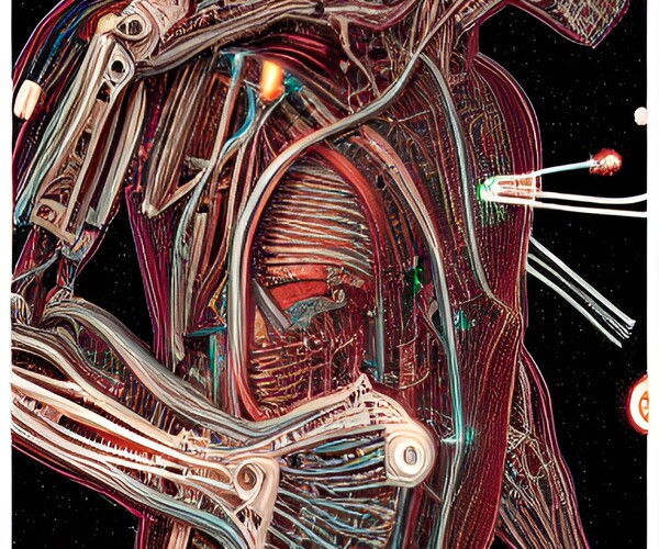 ArtStation - cyborg anatomy syndicat 2500-jpg pack wombo art | Artworks