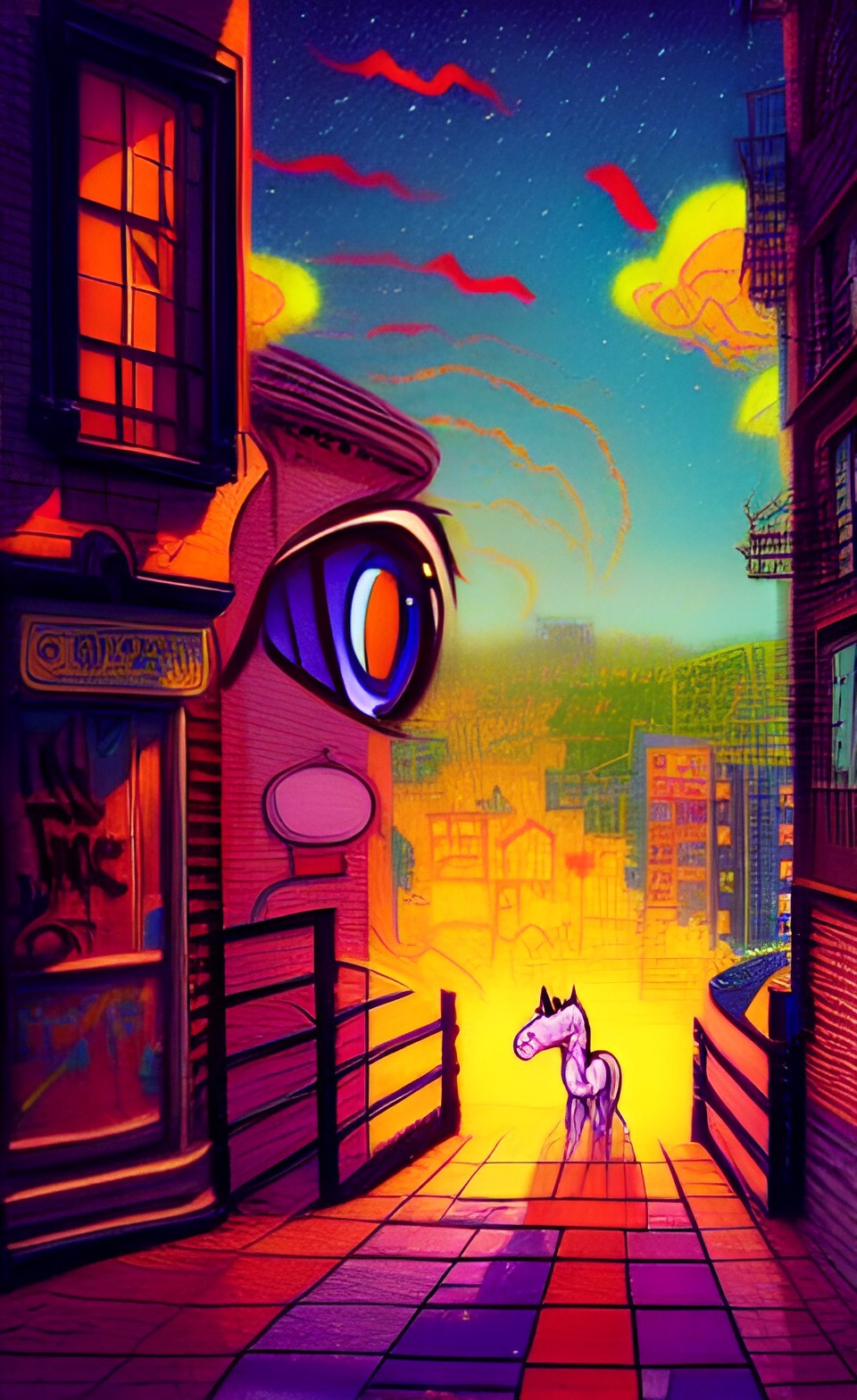 ArtStation - big eye 4200-jpg pack wombo art | Artworks