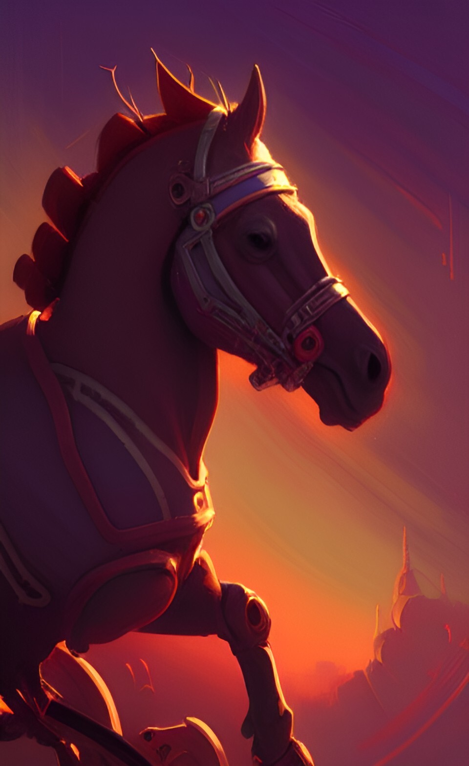 ArtStation - 821 bio mecha stalion horse 2900-jpg pack wombo art | Artworks