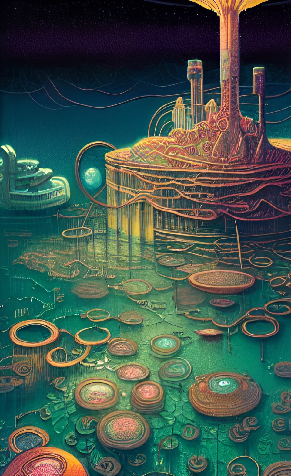 ArtStation - Mystery science 3000-jpg pack wombo art | Artworks