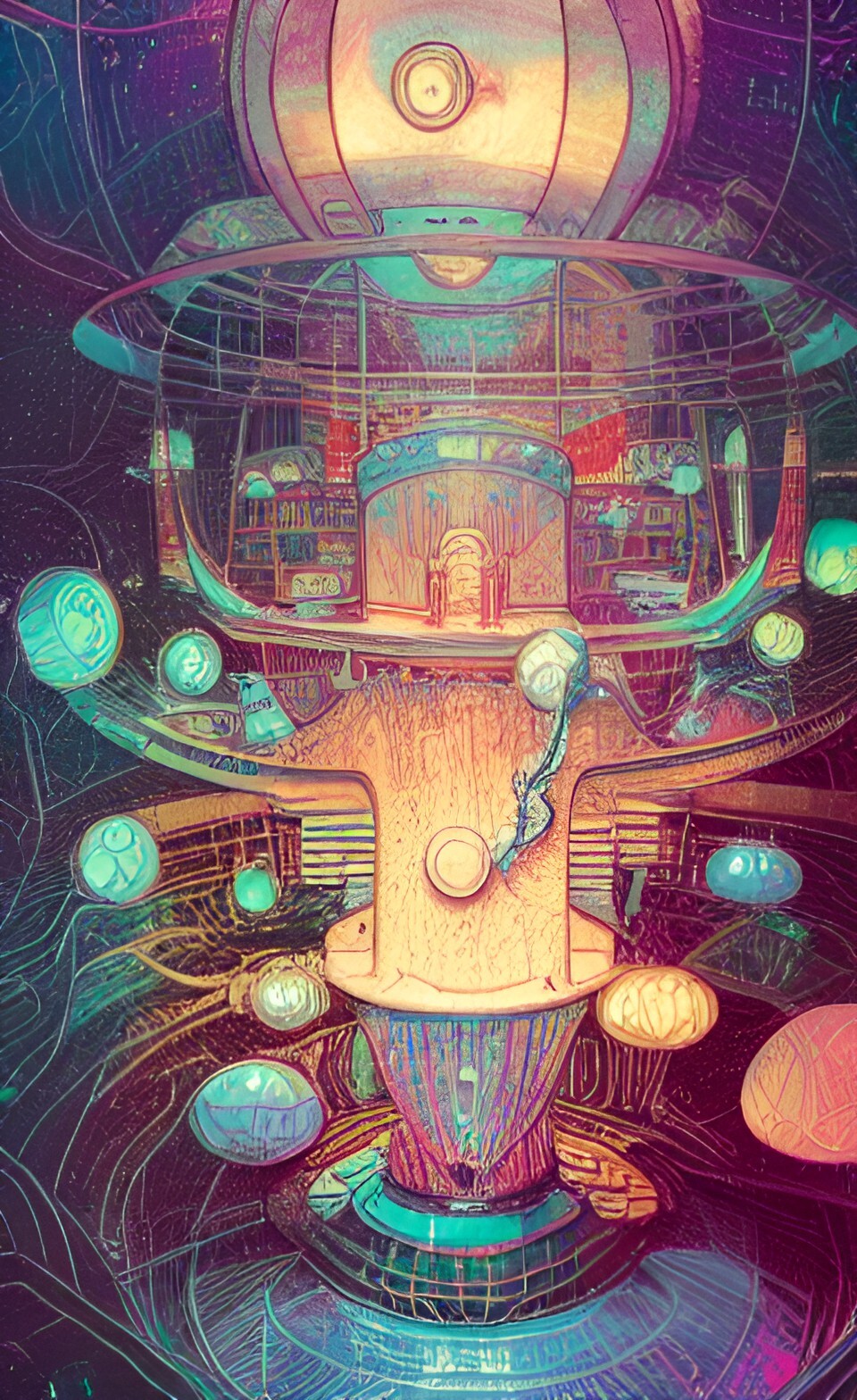 ArtStation - Mystery science 3000-jpg pack wombo art | Artworks