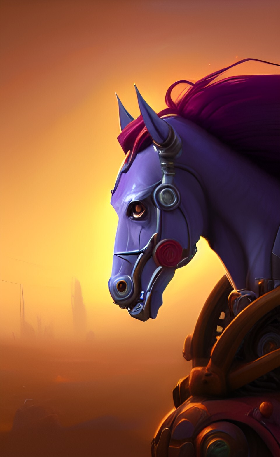 ArtStation - 821 bio mecha stalion horse 2900-jpg pack wombo art | Artworks