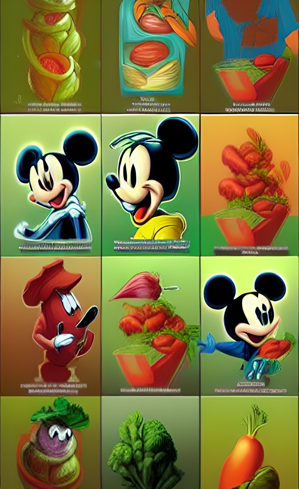 ArtStation - Disney characters as vegetables 1400-jpg pack wombo art ...