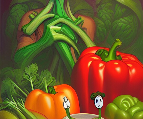 ArtStation - Disney characters as vegetables 1400-jpg pack wombo art ...