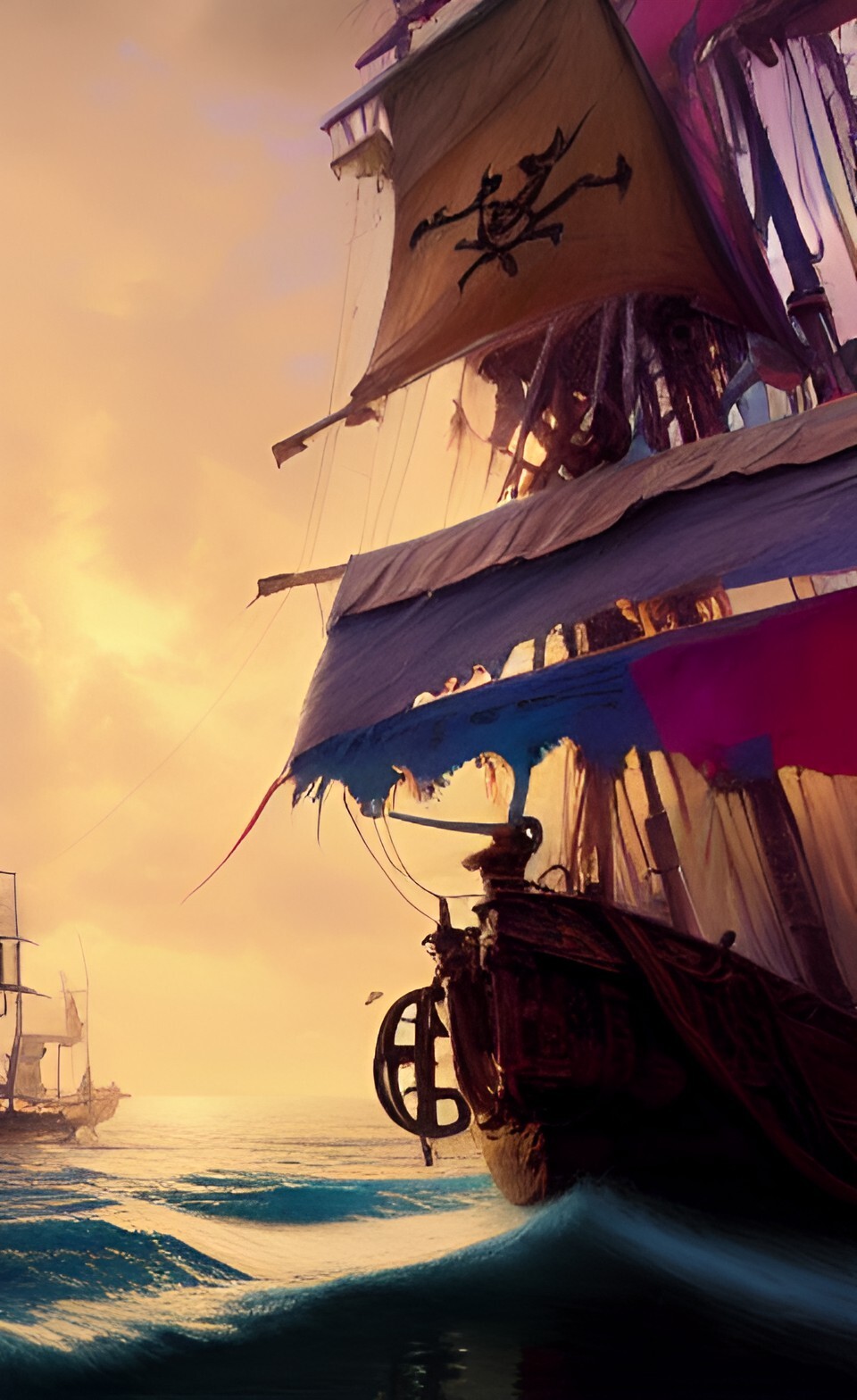 ArtStation - Pirate ship 2100-jpg pack wombo art | Artworks