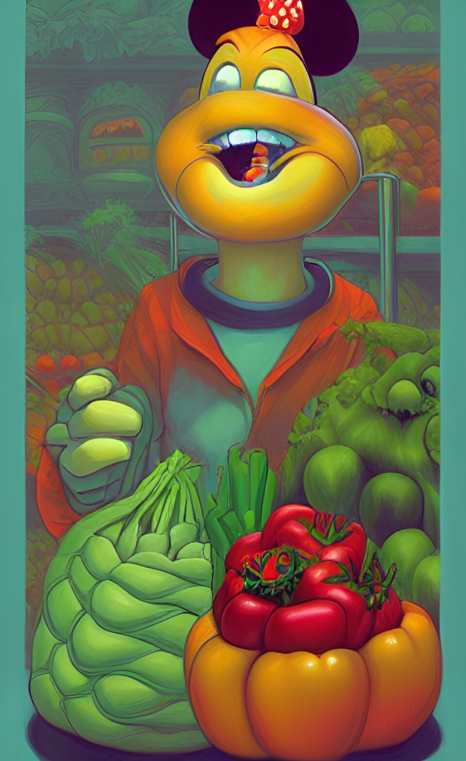 ArtStation - Disney characters as vegetables 1400-jpg pack wombo art ...