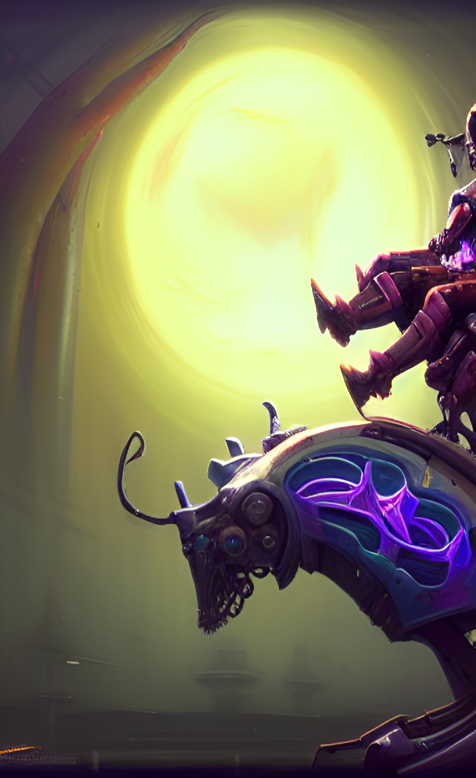 ArtStation - 821 bio mecha stalion horse 2900-jpg pack wombo art | Artworks