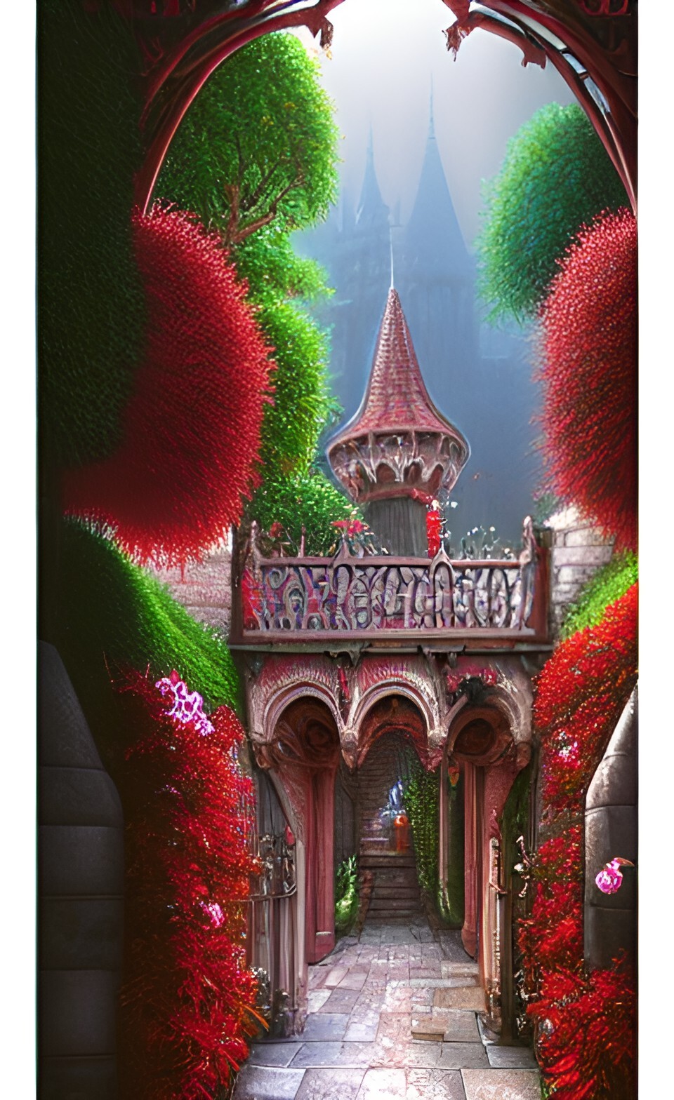 ArtStation - 832 Beautiful Large fantasy castle courtyard 900-jpg pack ...
